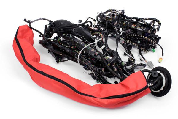 Individual wiring harness packaging from the manufacturer